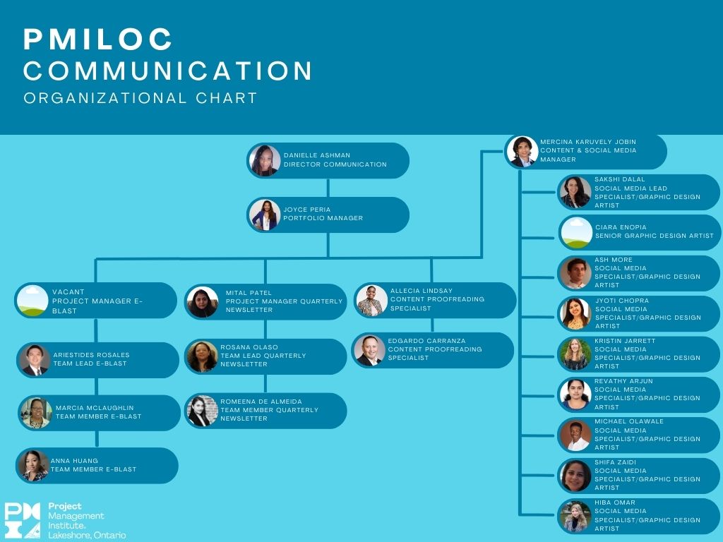PMI Lakeshore Chapter - Operations Organization